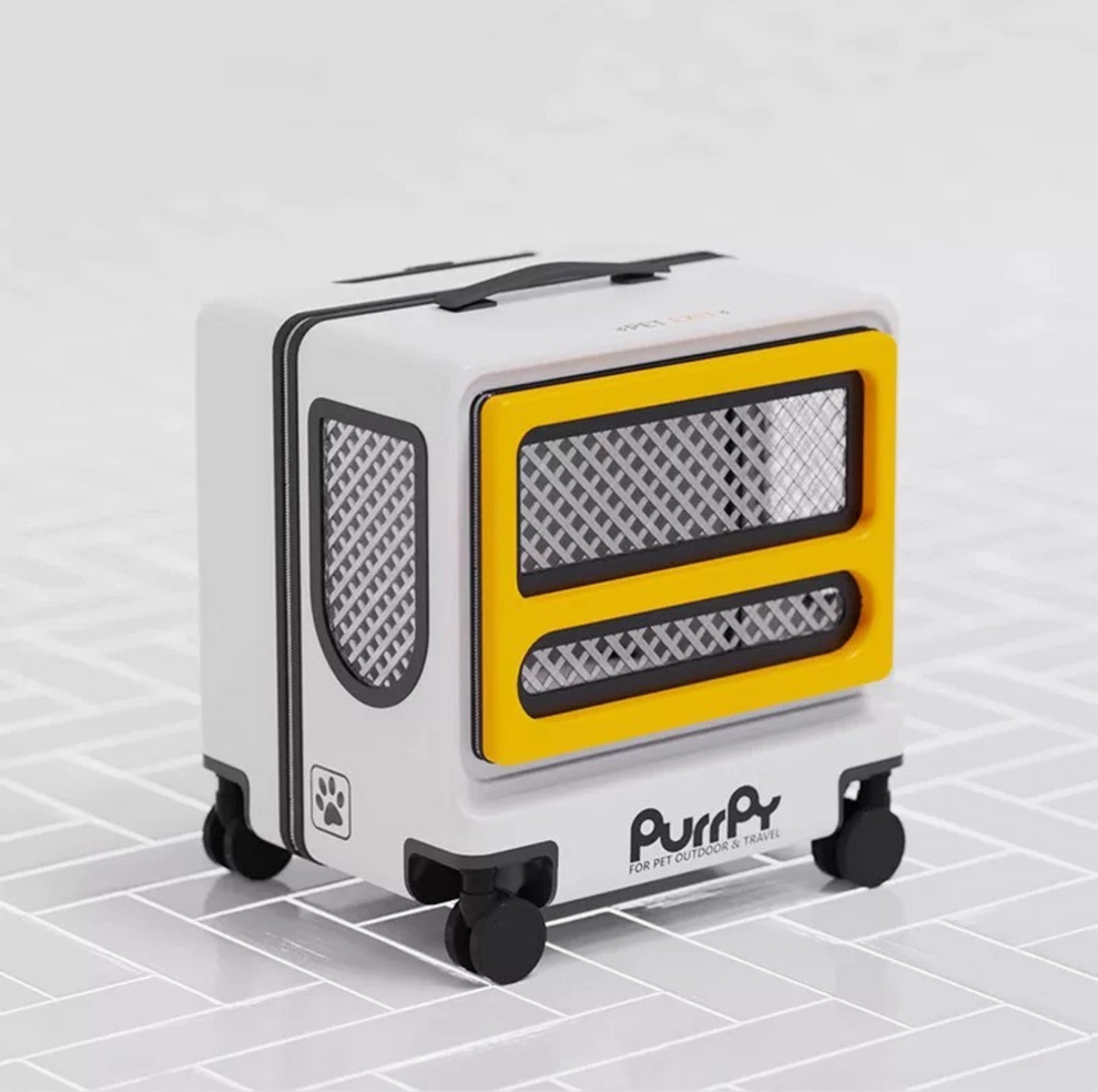 Purrpy "Sugar Cube" Luggage Pet Carrier – Luckyseven Pet Supplies